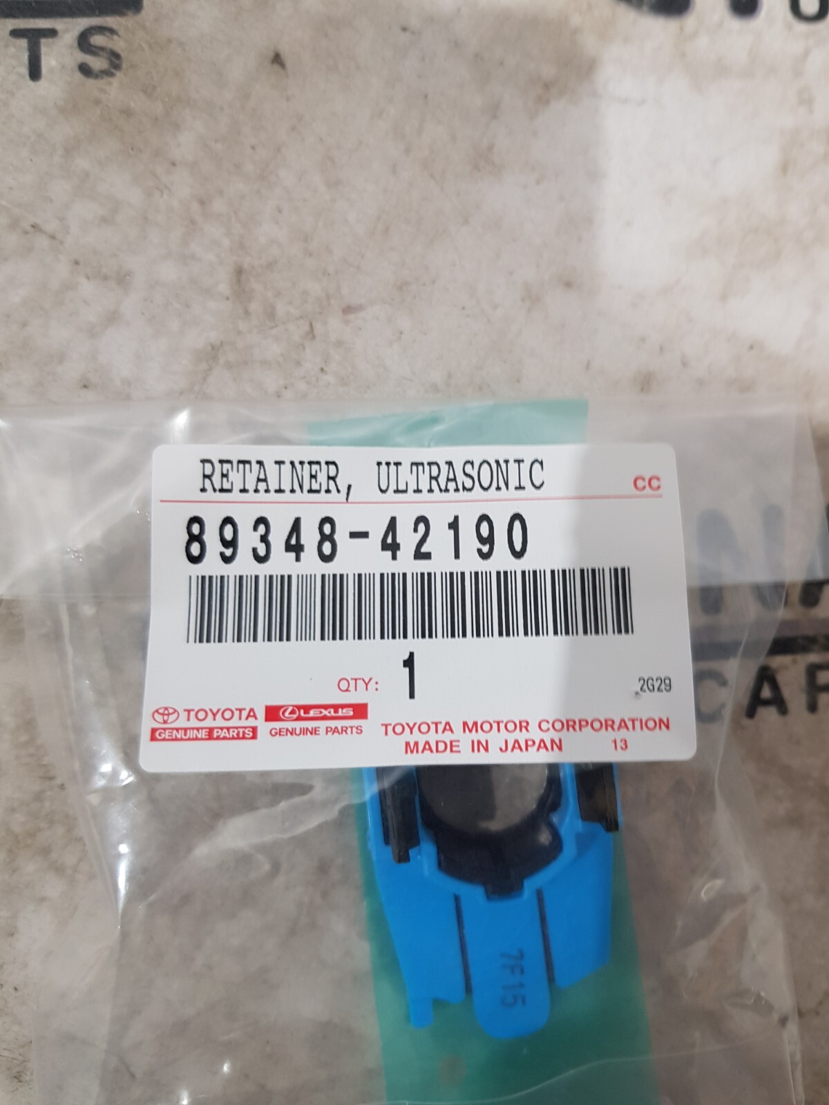 OE retainer ultrasonic sensor rear corner 8934842190 for TOYOTA 89348 ...