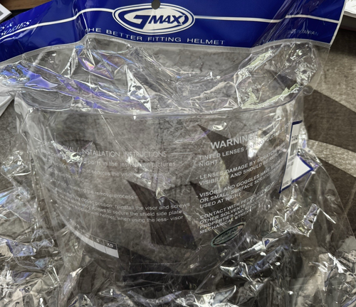 GMAX Face Shield for GM11 Helmets Clear G011032 NEW in Package | eBay