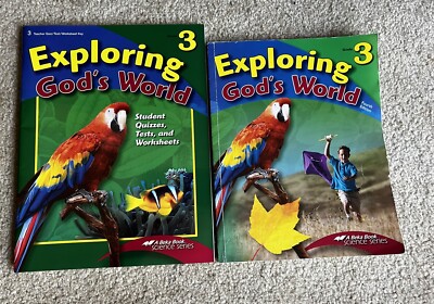 Abeka Exploring God's World Grade 3 4th Edition | eBay