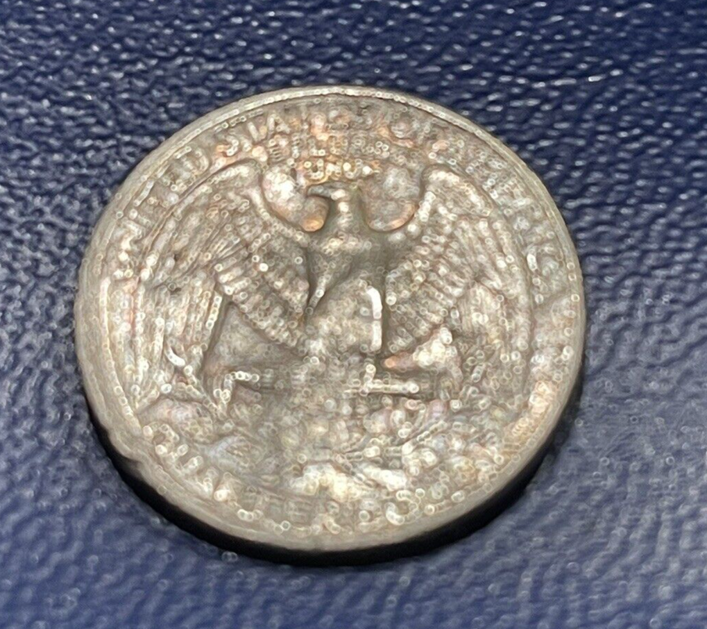 1987-D Washington Quarter Mint Error Stuck Strike | eBay