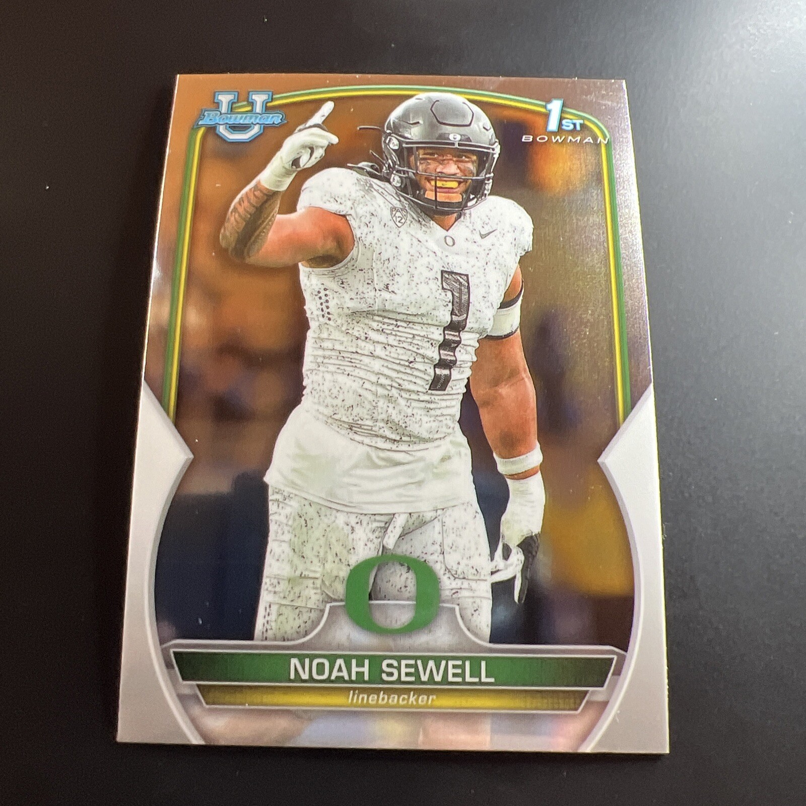 Noah Sewell Rookie Card 2022 Bowman U Chrome #57 Oregon Ducks LB RC | eBay