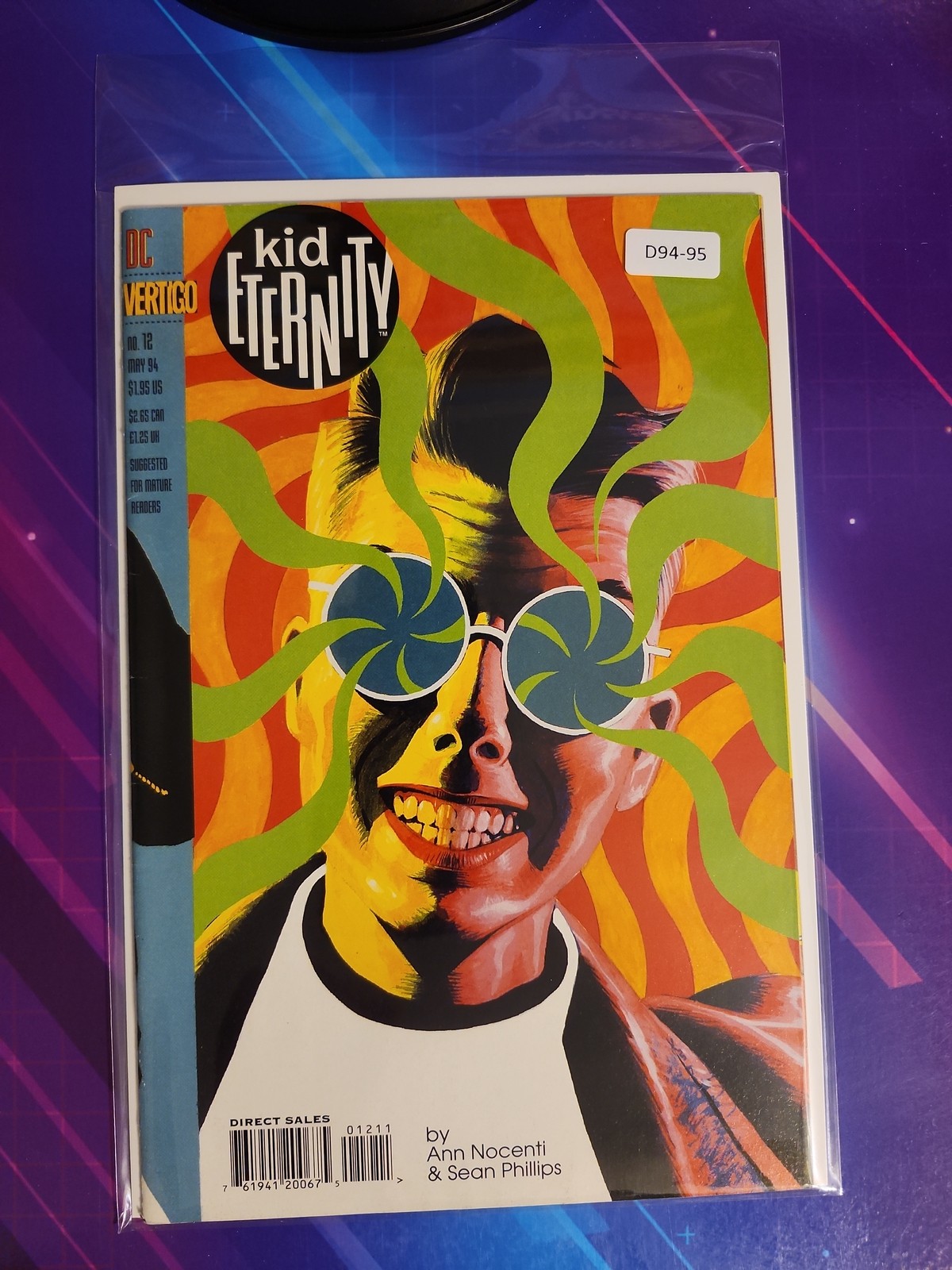 KID ETERNITY #12 VOL. 2 7.5 VERTIGO COMIC BOOK D94-95 | eBay