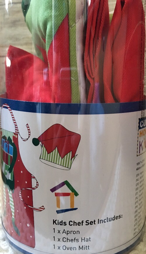 Christmas Apron Cubby House Kids Chef Clothes Set | eBay