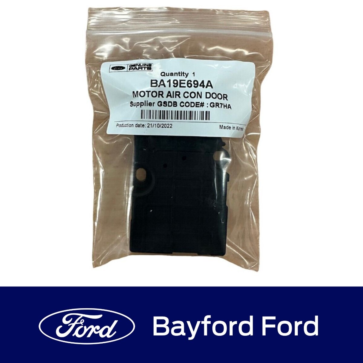 Genuine HVAC Shaft Heater Door Motor Ford Falcon BA BF BA19E694A for ...