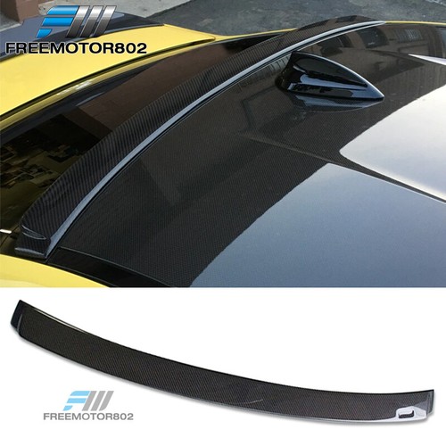 Fits 12-19 BMW 3-Series F30 F80 AC Style Carbon Fiber Rear Roof Spoiler ...