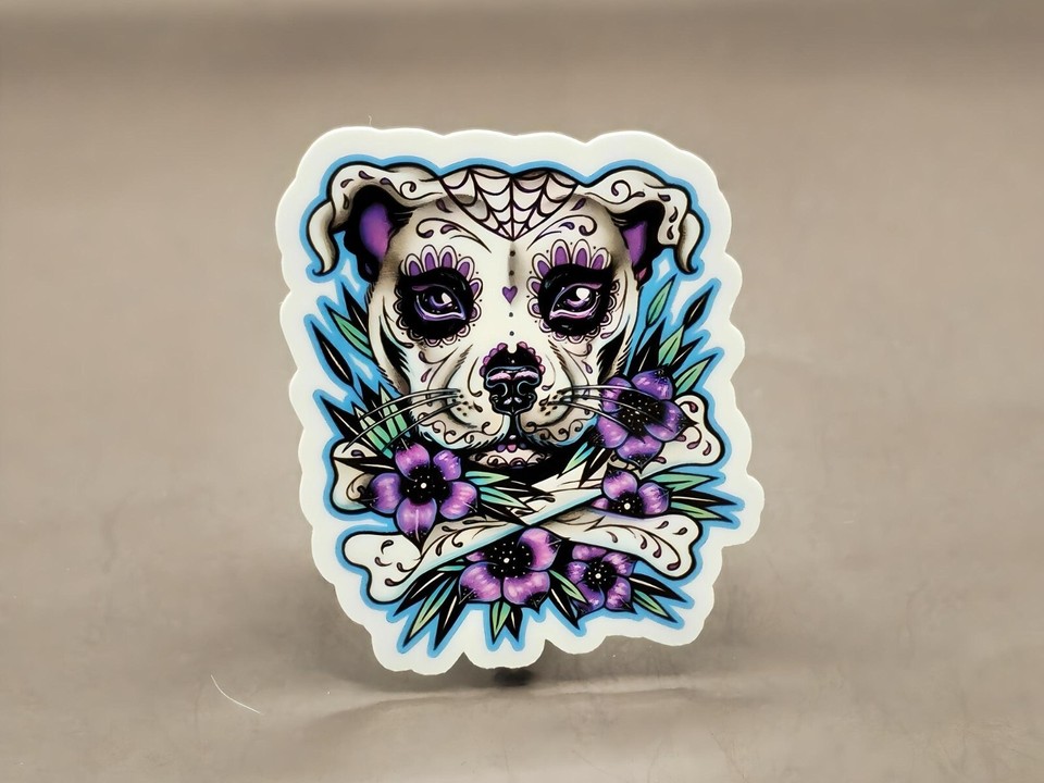 Cute Pitbull Stickers Vinyl Decals for Car Laptop Puppy Dog Pitbull Pit ...