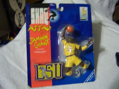 Shaq Attaq Jammin Giant LSU Action Figure Shaquille O'Neal 1993 Kenner ...