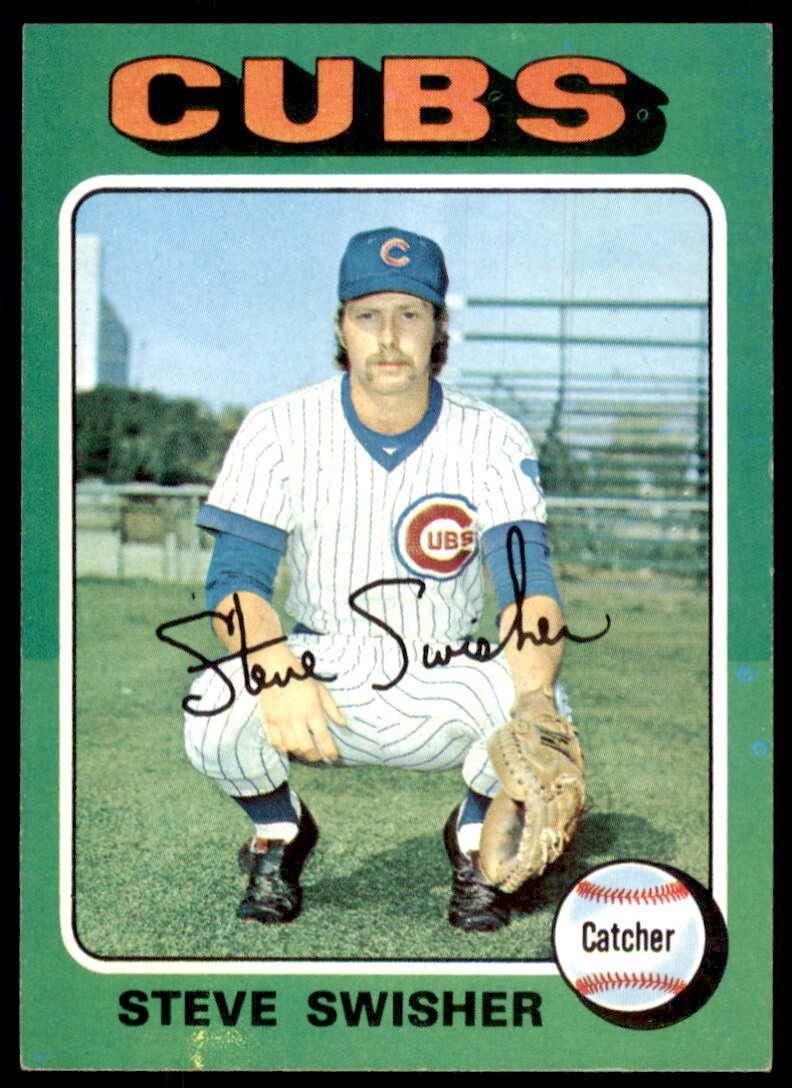 1975 TOPPS STEVE SWISHER 100 CHICAGO CUBS #63 | eBay
