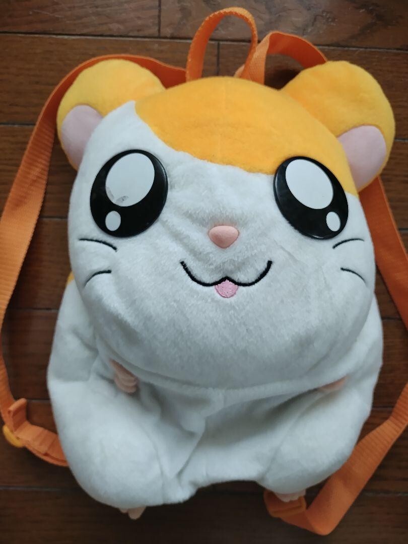 Backpack Hamtaro Plush Vintage Hamtaro Pashmina Ham Ham Mini Plush New