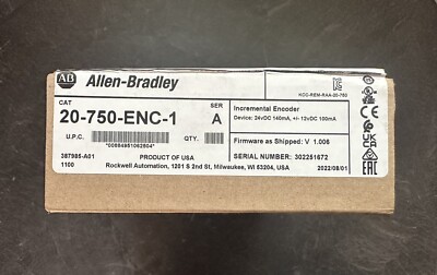 NEW ALLEN BRADLEY 20-750-ENC-1 INCREMENTAL ENCODER POWERFLEX 750 ...
