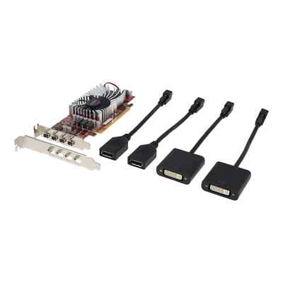 VisionTek - Radeon RX 560 4M 4GB GDDR5 Graphics Card (4x mDP) - 901278 ...