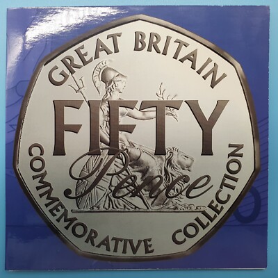 Westminster Mint Great Britain Fifty Pence Commemorative 6 x 50p Coin ...