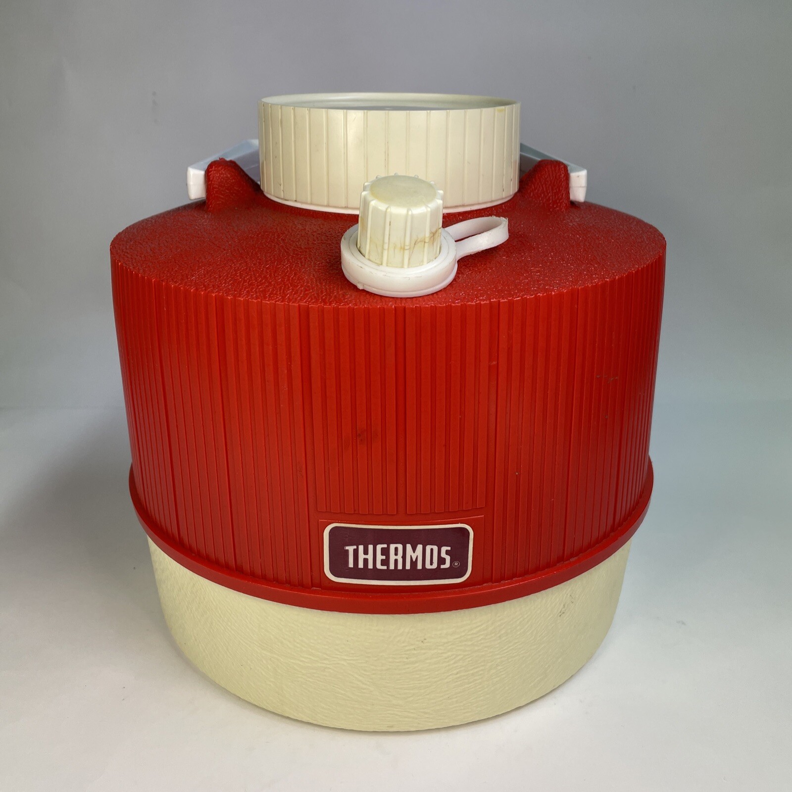 VTG Thermos Red White 1 Gallon Jug Cooler Picnic 70s/80s | eBay