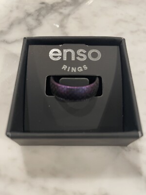 Enso Ring Etched Classic Silicone Ring 8mm- Mermaid Scales-Size 9 | eBay