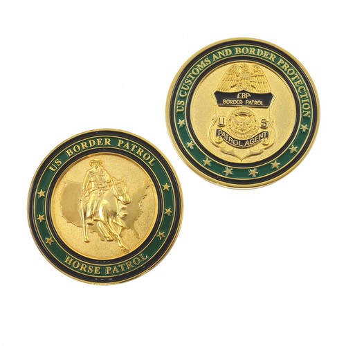 USBP Border Patrol Horse Patrol Challenge Coin BP Agent Badge Token | eBay