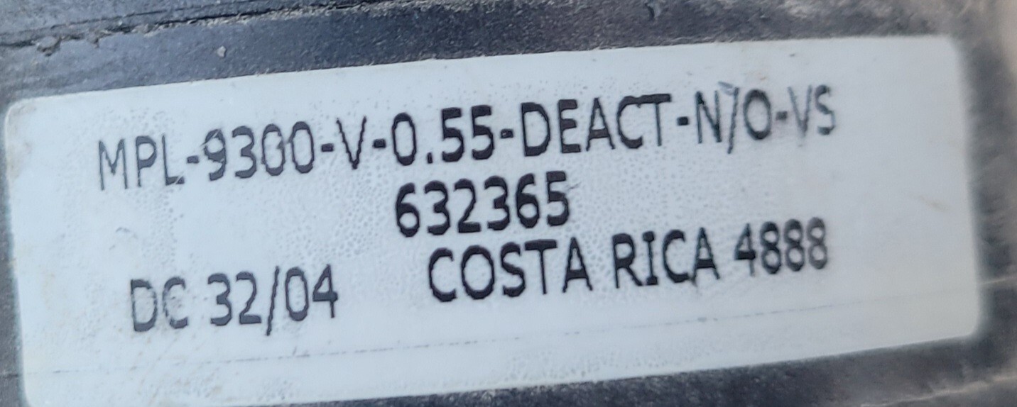 Furnace Air Pressure Switch Fits MPL MPL-9300-V-0.55-DEACT-N/O-VS -0.55 ...