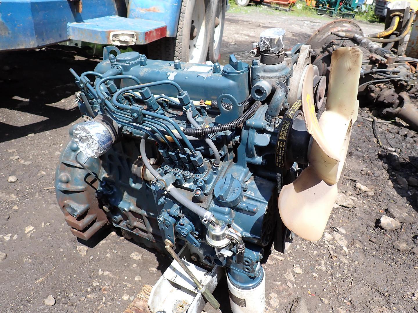 2007 Kubota V1305 Diesel Engine RUNS MINT! VIDEO! Tractor Welder V-1305 ...