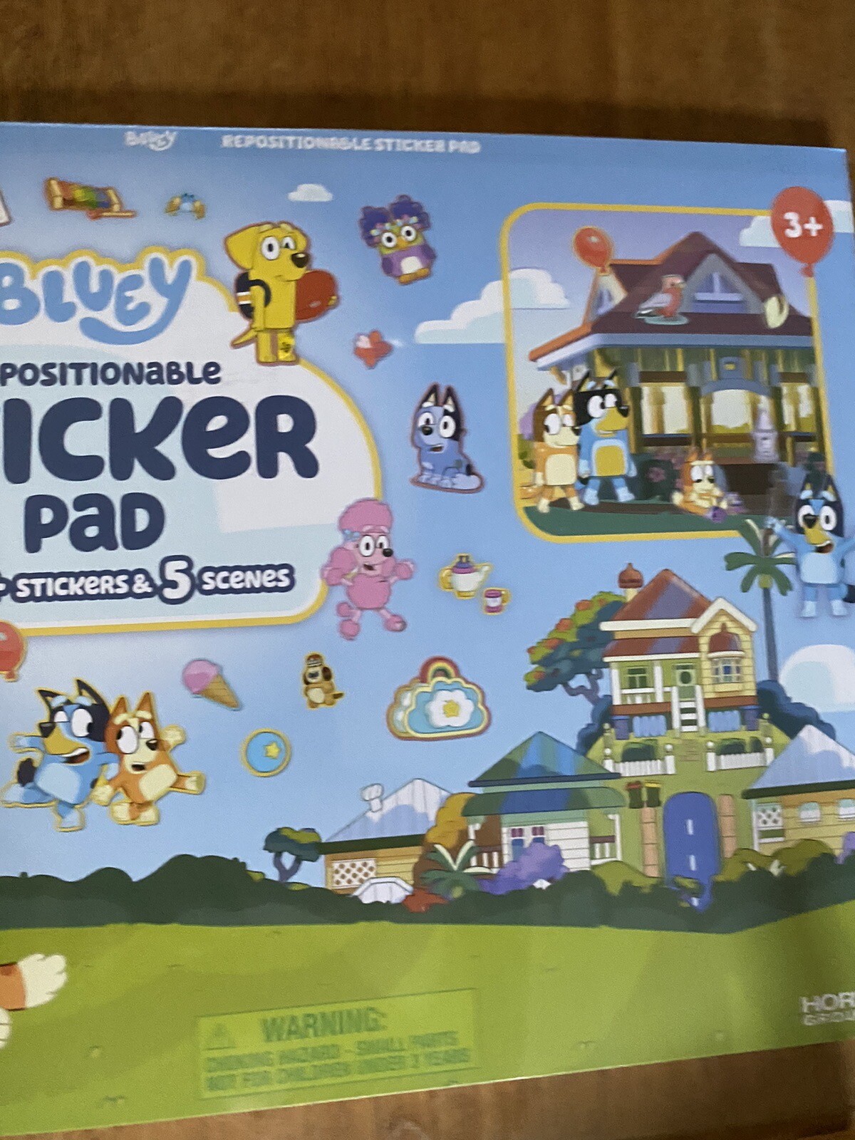 Bluey Multicolor Paper Repositionable Sticker Pad for sale online | eBay