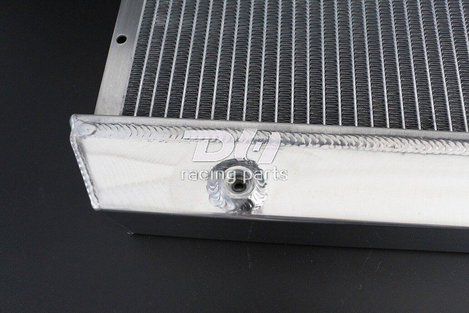 4 Row Alu Radiator Fit 63-66 Chevy C/K Pickup Truck C10 20 30/Pontiac ...