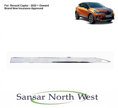 For Renault Captur - Passenger Side Rear Chrome Door Trim N/S LEFT ...