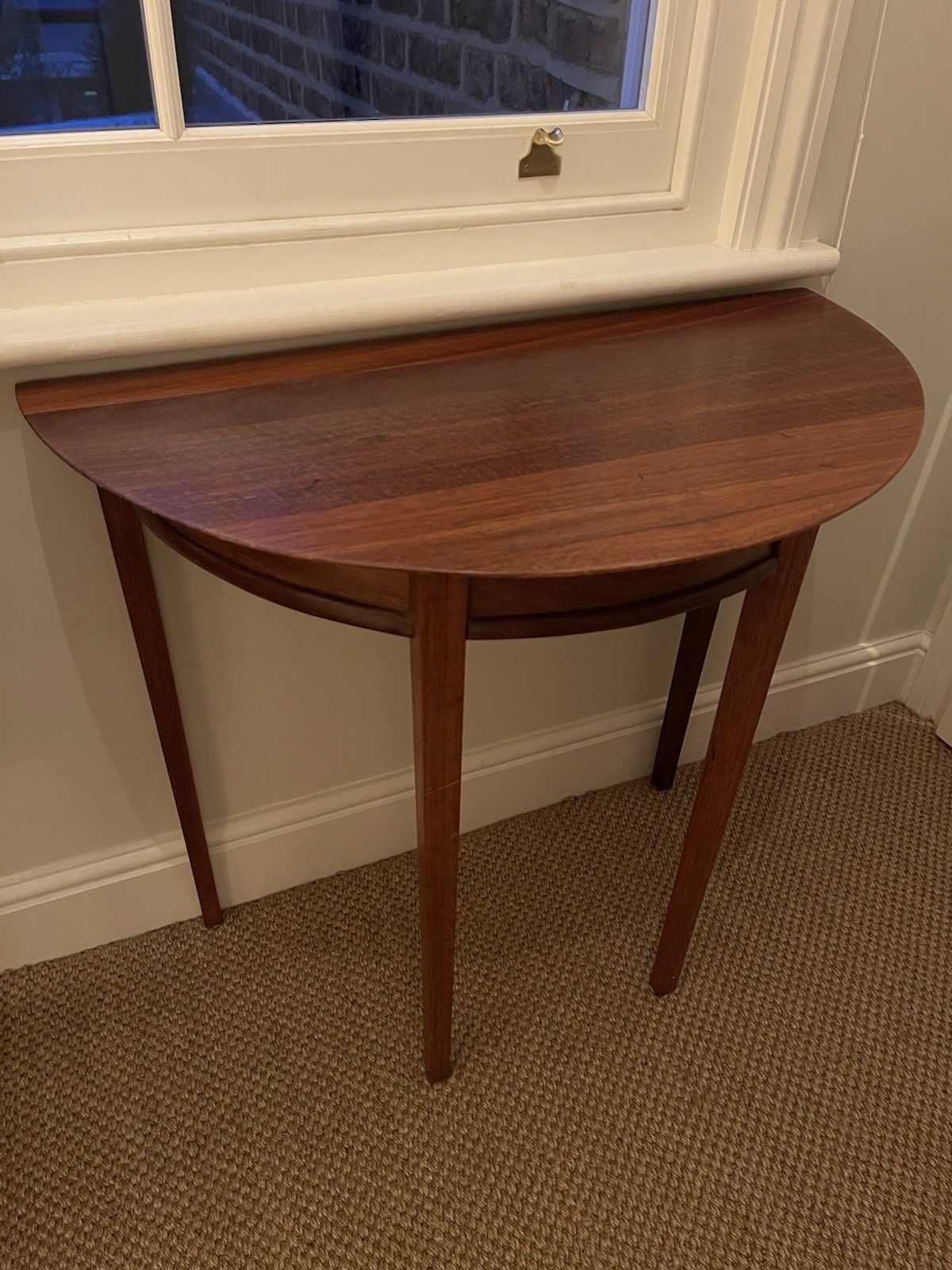 Demi-line Table With Single Drawer | eBay UK