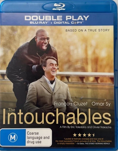The INTOUCHABLES Francois CLUZET Omar SY True Story COMEDY Blu-ray NEW ...