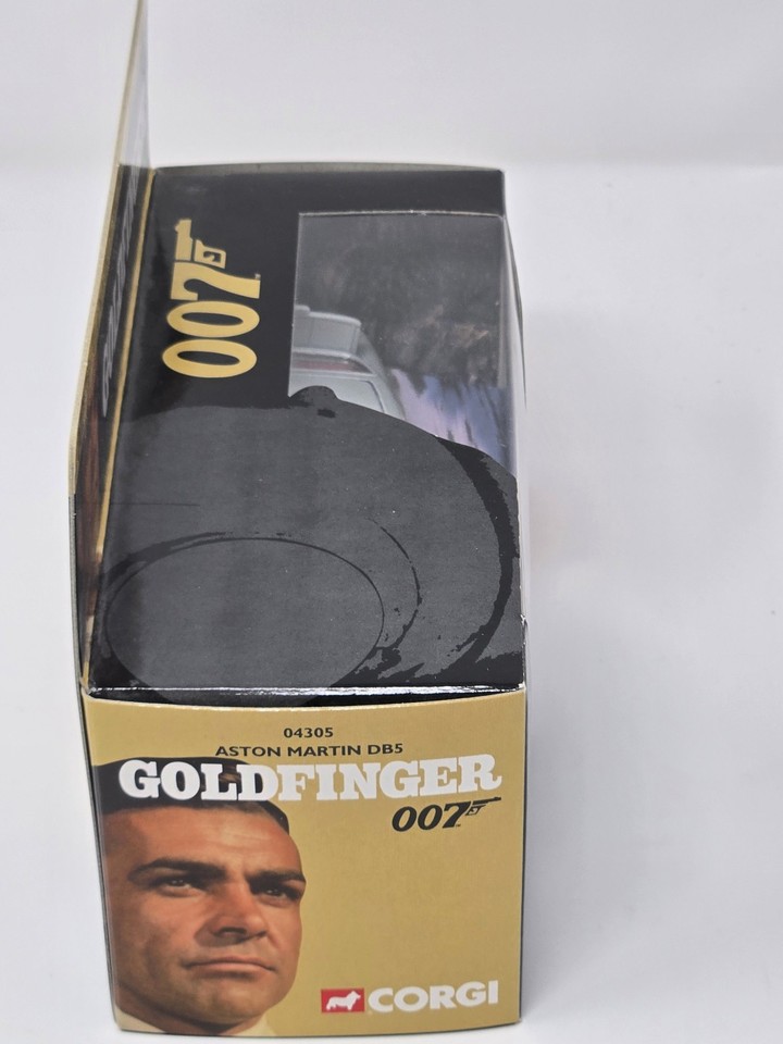 CORGI JAMES BOND COLLECTION 007 GOLDFINGER 04305 ASTON MARTIN DB5 NEW ...