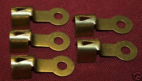 Brass Spark Plug Wire Ends Clips Crimp terminals fits Maytag Briggs Hit ...