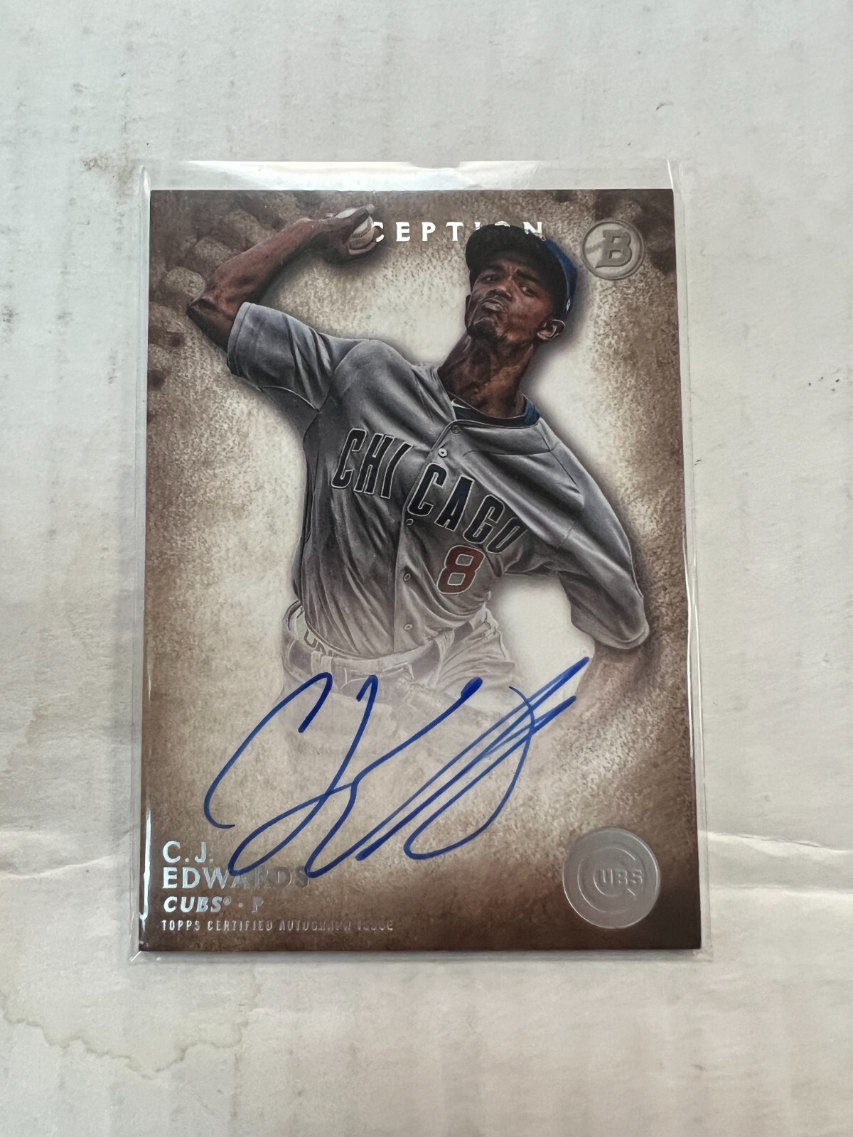 C.J. Edwards 2015 Bowman Inception Auto #PA-CE NrMt | eBay