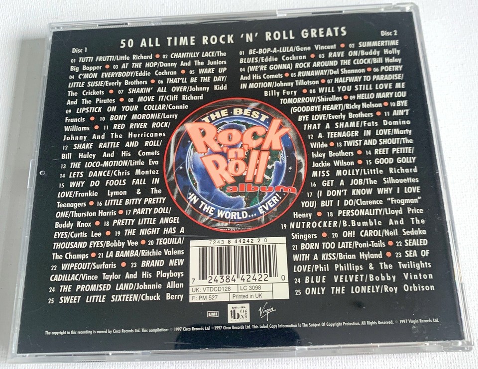 BEST ROCK N ROLL ALBUM IN THE WORLD...EVER-2CD (VARIOUS)Little Richard ...