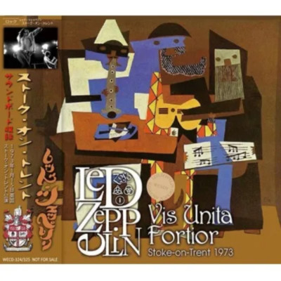 LED ZEPPELIN / VIS UNITA FORTIOR stoke-on-trent 1973 【2CD】 W/obi NEW | eBay