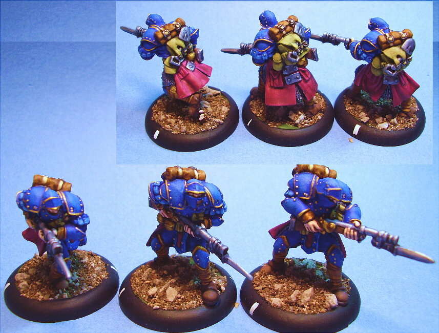 Warmachine painted miniature Cygnar Trenchers (6) | eBay