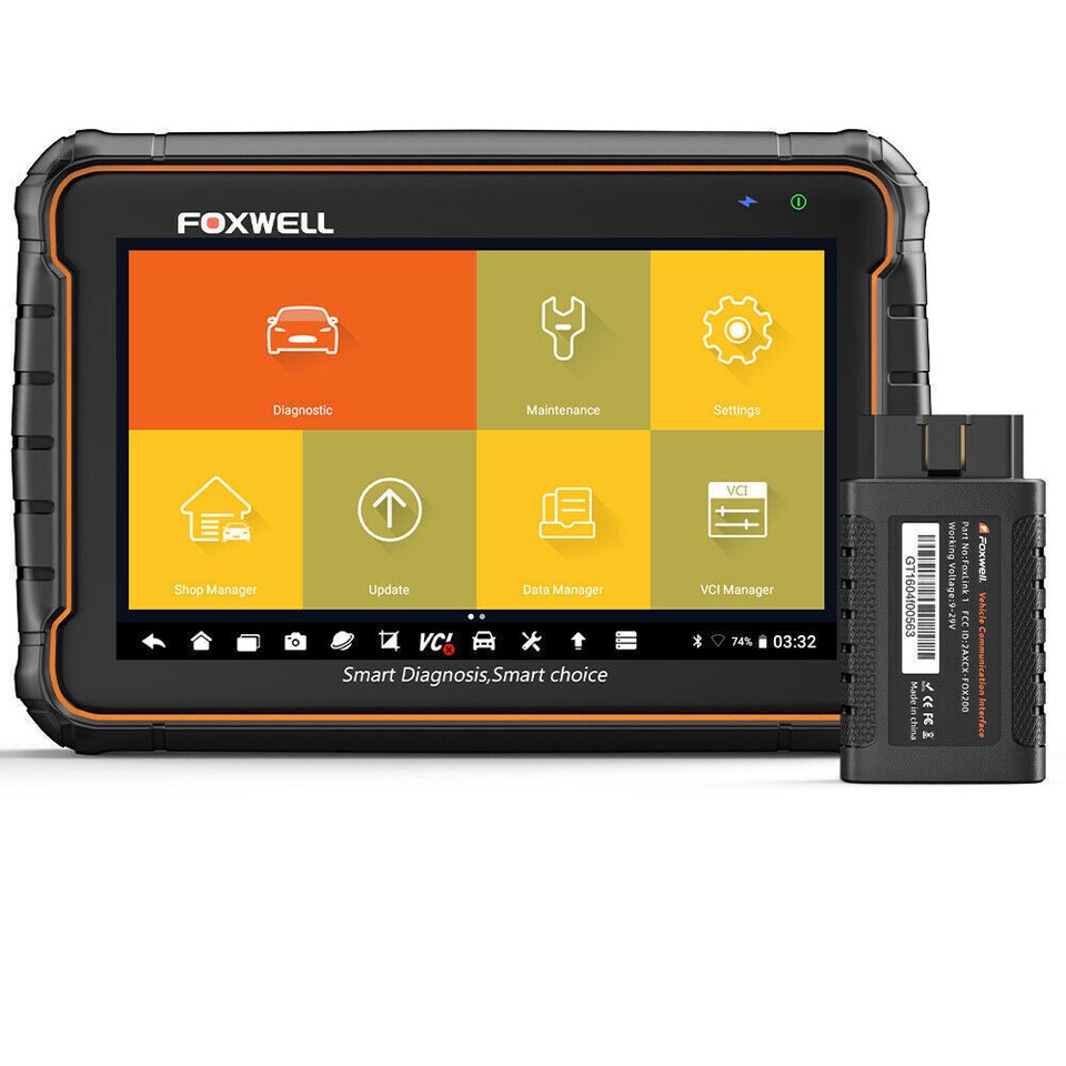 Automotive OBD2 Scanner Full Systems All Function Coding Tool ...