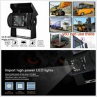 18 LED Car Rear View Reverse IR REVERSING CAMERA Waterproof Night ...