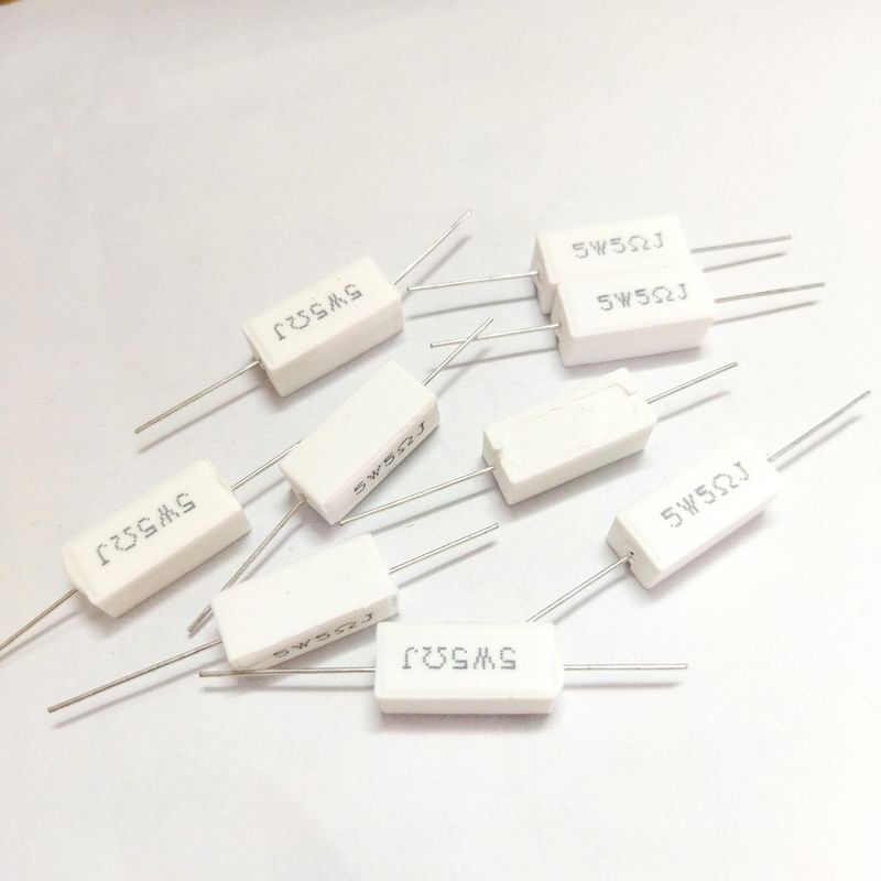 5pcs RX27 5W 15 ohm 15R 5Watts SQP Horizontal Cement Resistors | eBay