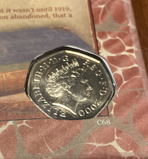 THE HISTORY OF THE (150th Anniversary) PUBLIC LIBRARY 50p Coin First ...