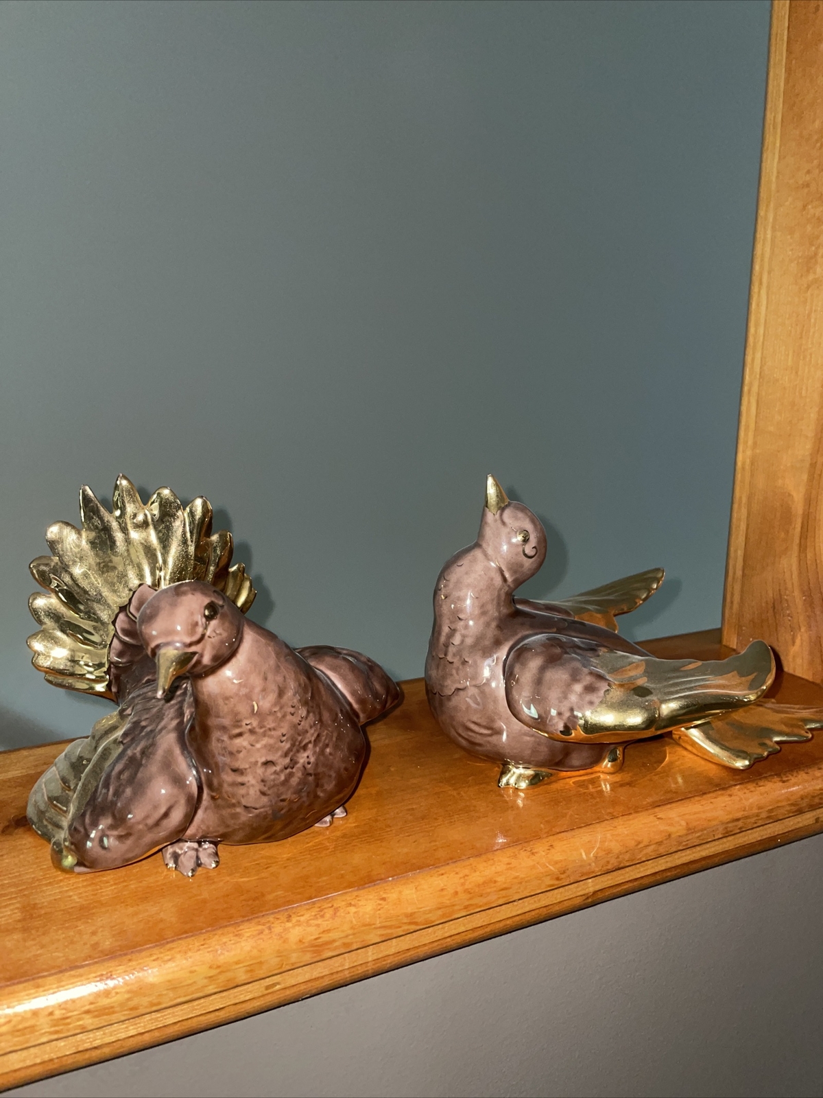 Kay Finch RARE AND SIGNED CHOCOLATE GLAZED and GOLD … - Gem