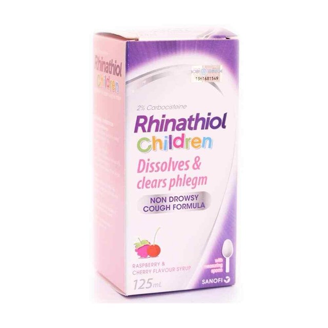 RHINATHIOL Promethazine Children Flavor Syrup - Dissolves & clears ...
