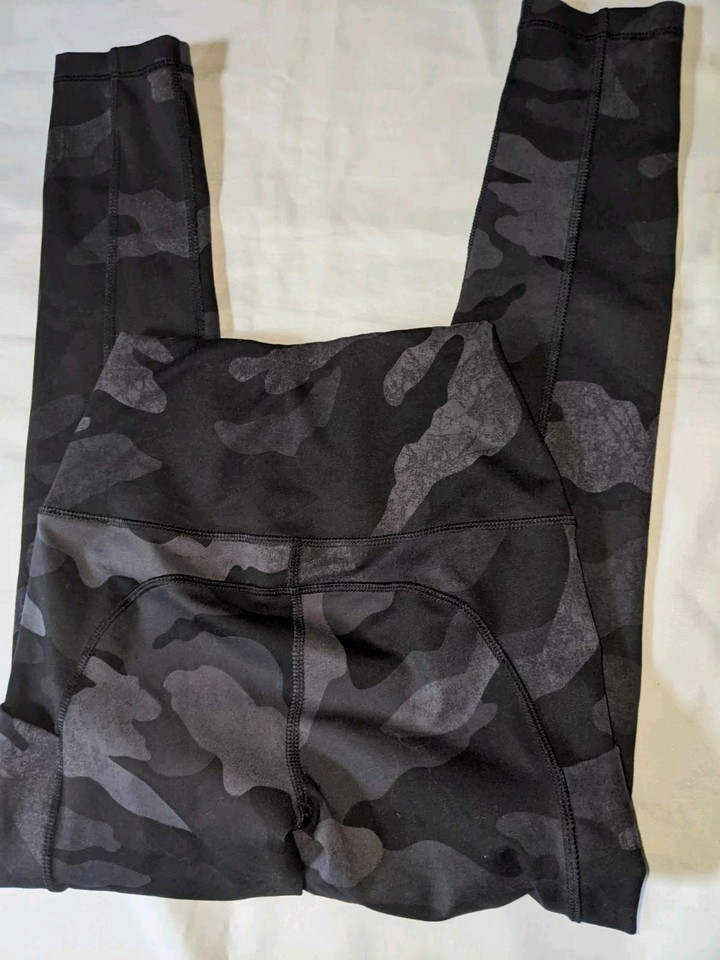 The North Face High Rise Women's Leggings Camo Size Extra Small Side ...