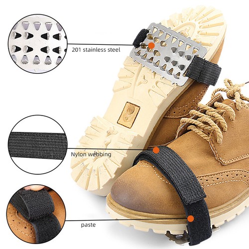 10/26 Teeth Anti-Slip Crampons Ice Snow Grip Shoes Spike Boot Gripper ...