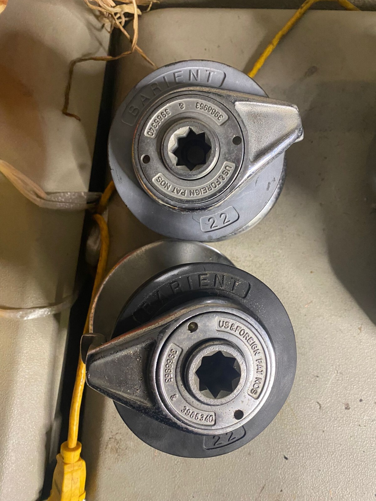 Barient 22 self tailing winches | eBay