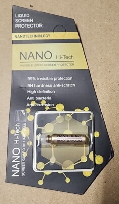 Lot 2x NANO Liquid Glass Screen Protector Universal Phones HI Invisible ...