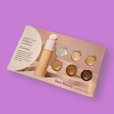 NEW Rare Beauty Liquid Touch Weightless Foundation Sample Card PRIMER ...