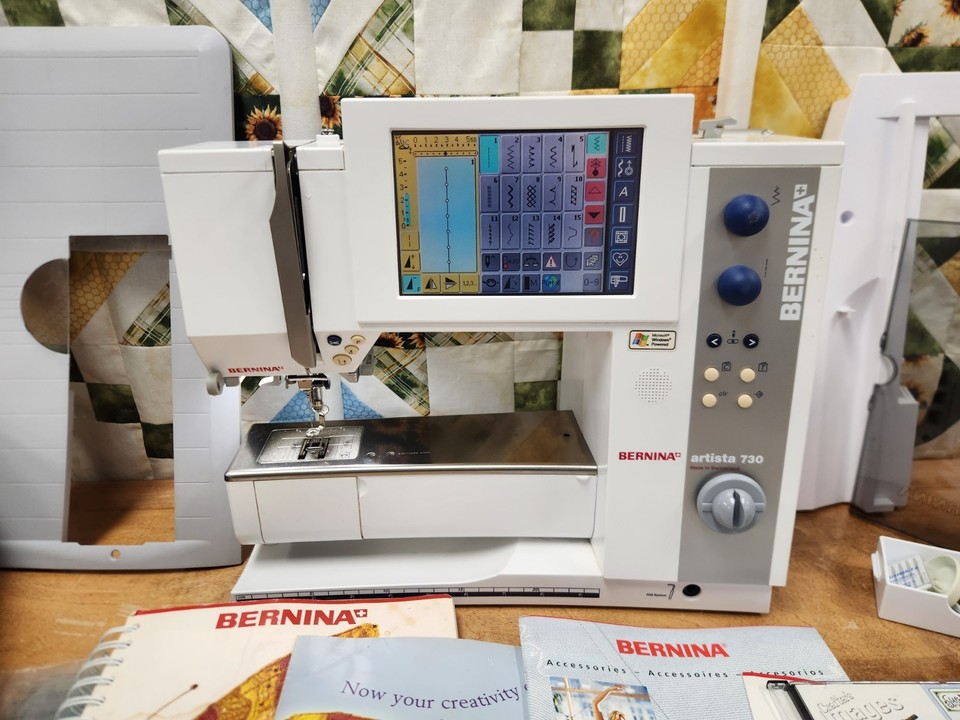 Bernina 730 Sewing and Quilting, Professionally Serviced & Ready to go ...