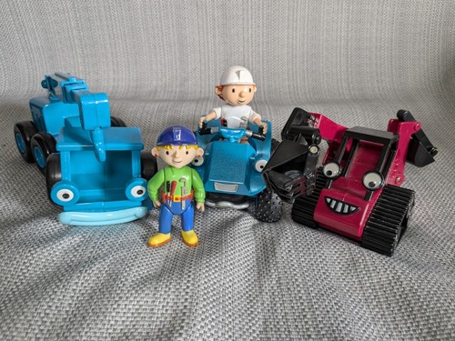 Bob The Builder Bundle Toy Set Collection. Lofty, Scrambler, Benny ...