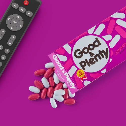 GOOD & PLENTY Licorice Fat Free, Candy Boxes, 6 oz 6 Ounce (Pack of 12 ...