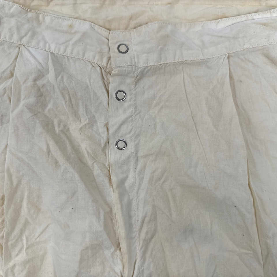 WW2 U.S. Navy Military Issue Underwear Shorts-Snap Fly, Drawstring Size ...