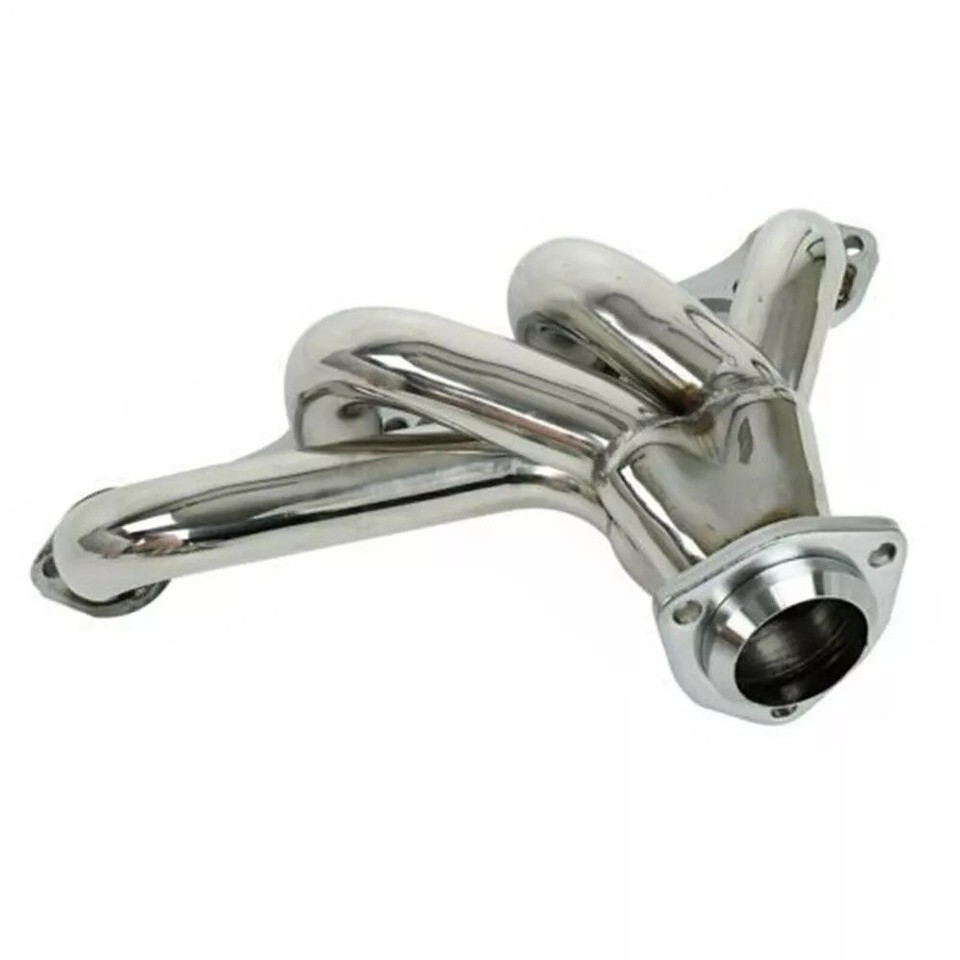 Pair Stainless 4-1 Headers Kit for Ford 289-302-351 V8 SBC Small Block ...