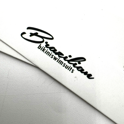 BRAZILIAN NWT Women Small Blue Orange Teeny Tiny Triangle Padded Bikini ...