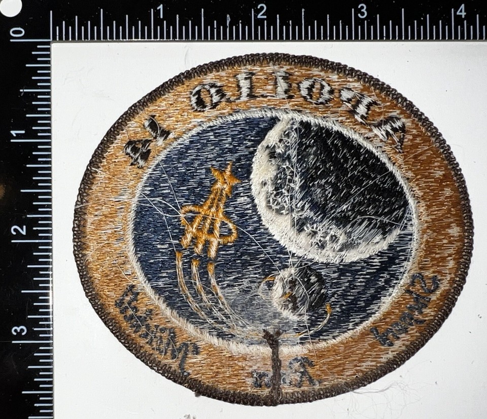 VINTAGE NASA Space Mission Apollo 14 Shepard Roosa Mitchell Patch | eBay